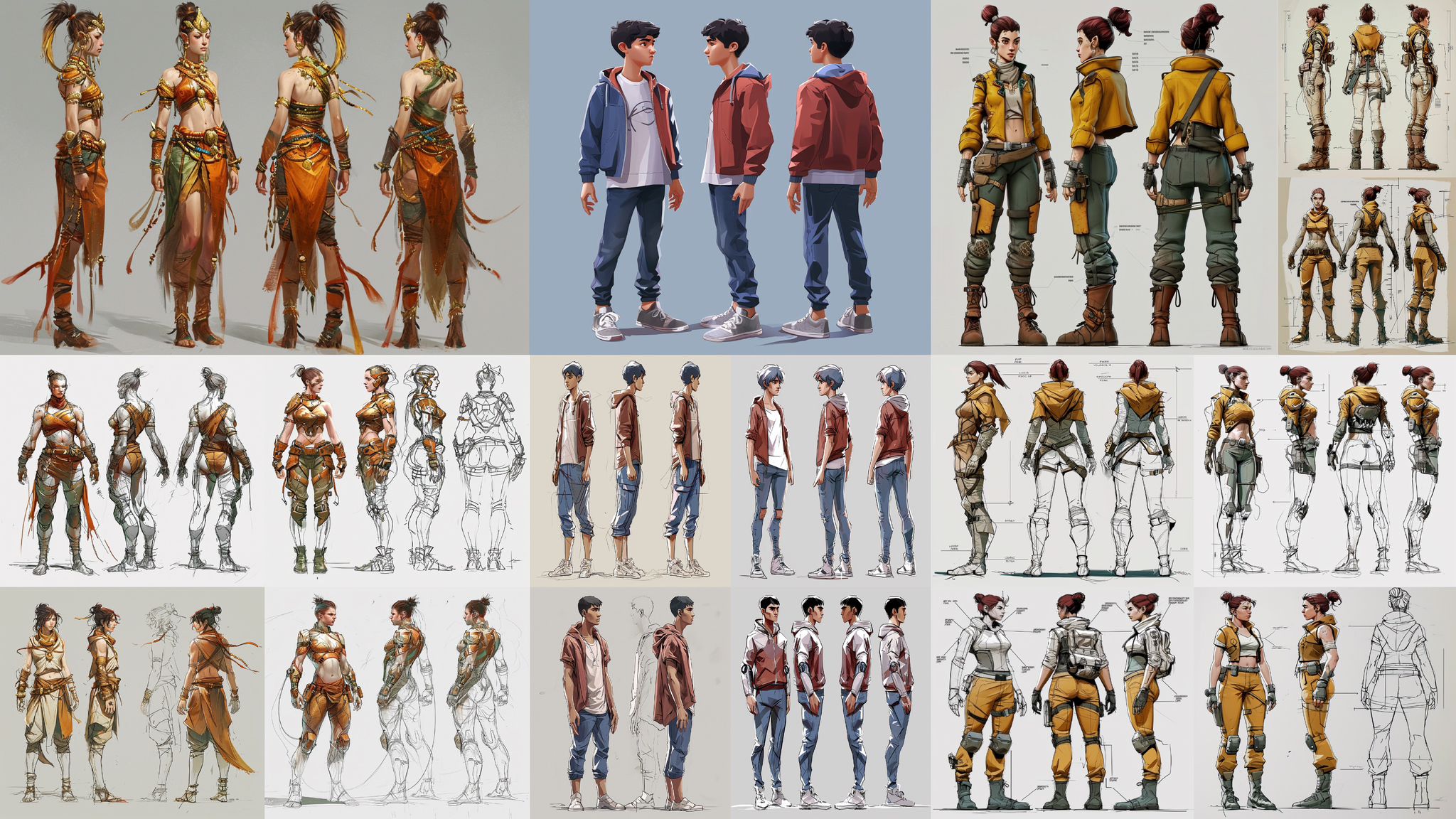 When to use a Character Model Sheet and why – MabsArts
